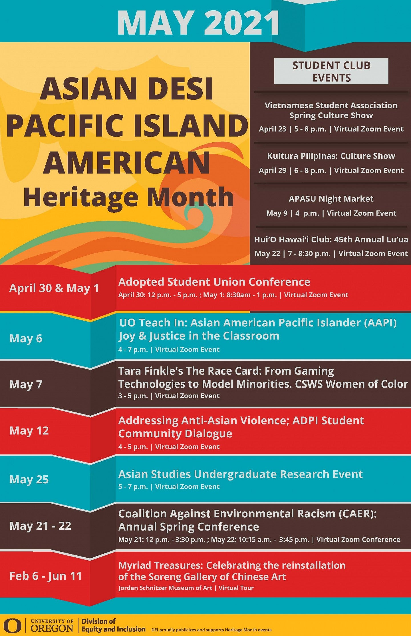 Asian Desi Pacific Island American Heritage Month | Equity and Inclusion